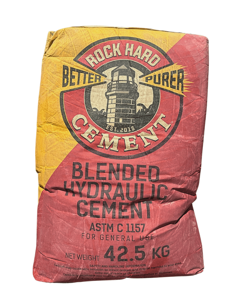 Rock Hard Cement - Island Roofing + Hardware Solutions Ltd